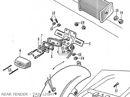 Honda CZ100 parts lists and schematics