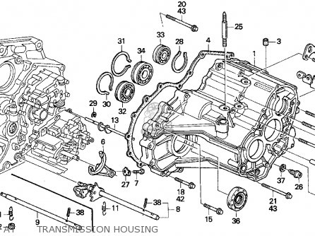 Honda DEL SOL 1993 P 2DR S KA KL parts lists and schematics