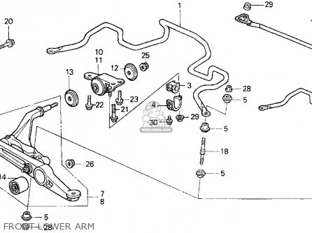 Honda DEL SOL 1995 (S) 2DR S (KA) parts lists and schematics