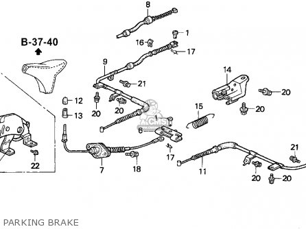 Honda DEL SOL 1995 (S) 2DR S (KA) parts lists and schematics