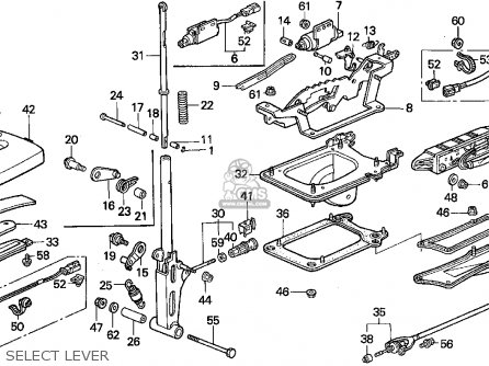 Honda DEL SOL 1995 (S) 2DR S (KA) parts lists and schematics