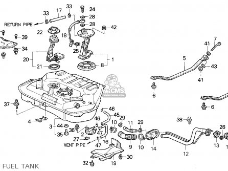 Honda DEL SOL 1995 (S) 2DR SI (KA) parts lists and schematics