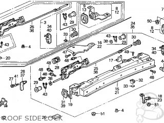 Honda DEL SOL 1997 (V) 2DR S (KA,KL) parts lists and schematics