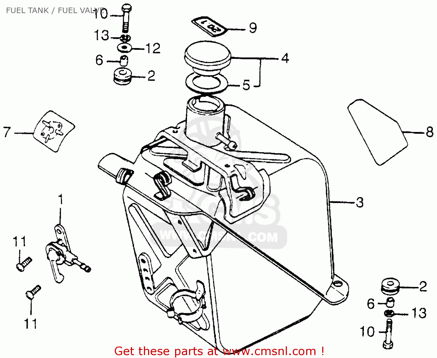 Honda FL250 1983 (D) USA parts lists and schematics