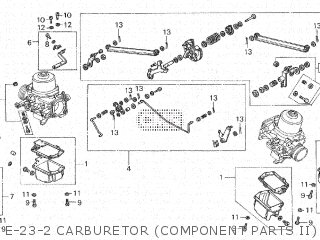 Honda GL1000 1979 (Z) parts lists and schematics