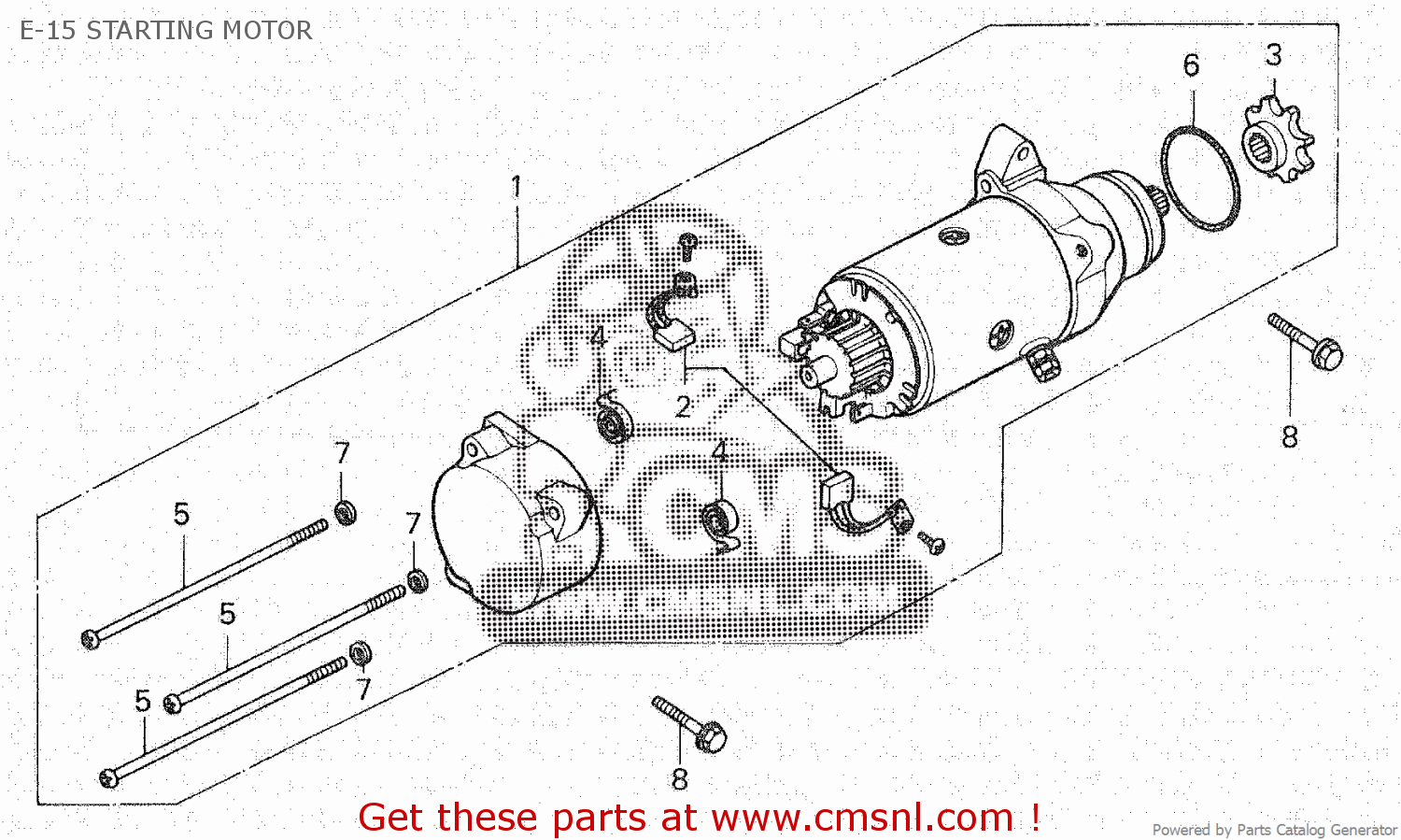 Honda Honda GL1000 1979 (Z) parts lists and schematics