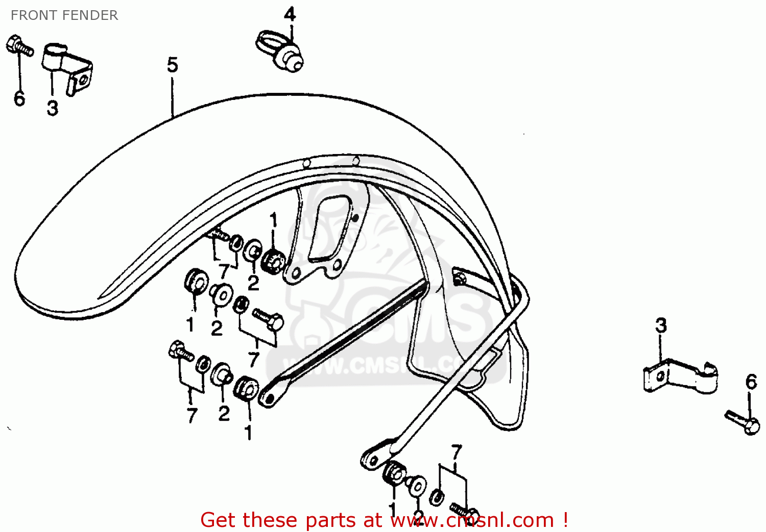 Honda Honda GL1000 GOLDWING 1978 USA parts lists and schematics
