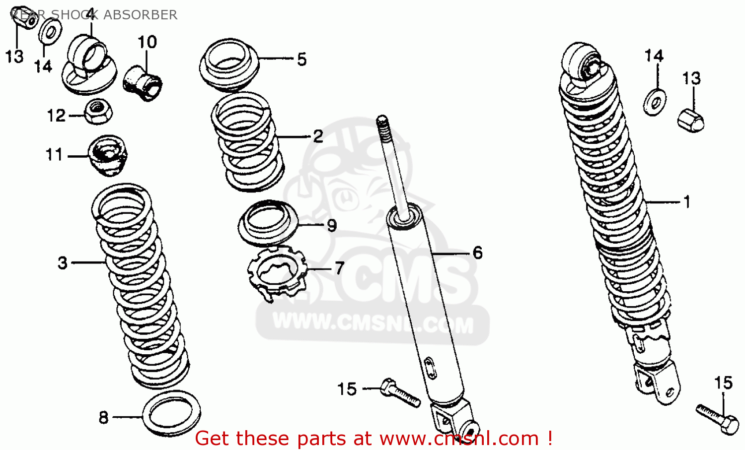 Honda Honda GL1000 GOLDWING 1978 USA parts lists and schematics