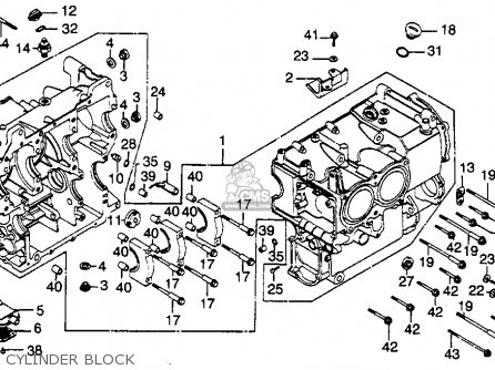 Honda GL1000 GOLDWING 1979 (Z) USA parts lists and schematics