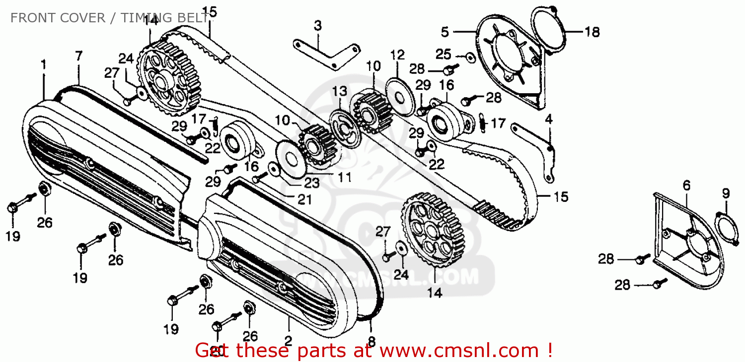 Honda GL1000 GOLDWING 1979 (Z) USA parts lists and schematics