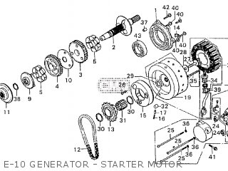 Honda GL1000 U.S.A parts lists and schematics