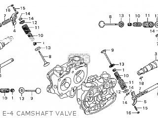 Honda GL1000 U.S.A parts lists and schematics