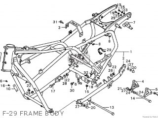 Honda GL1000 U.S.A parts lists and schematics