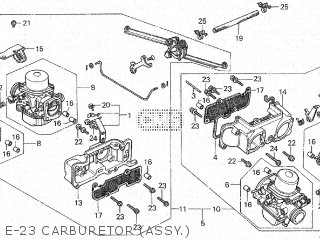 Honda GL1100 1982 (C) parts lists and schematics