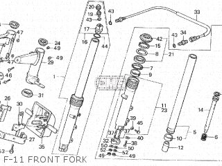 Honda GL1100 1982 (C) parts lists and schematics