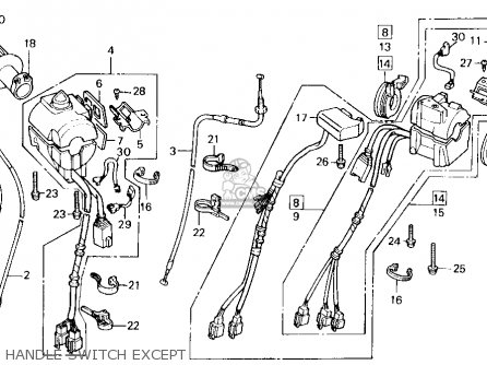 Honda Honda GL1500 GOLDWING 1988 (J) USA CALIFORNIA parts lists and ...