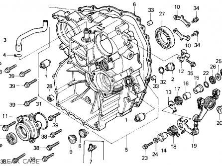 Honda Honda GL1500 GOLDWING 1988 (J) USA CALIFORNIA parts lists and ...