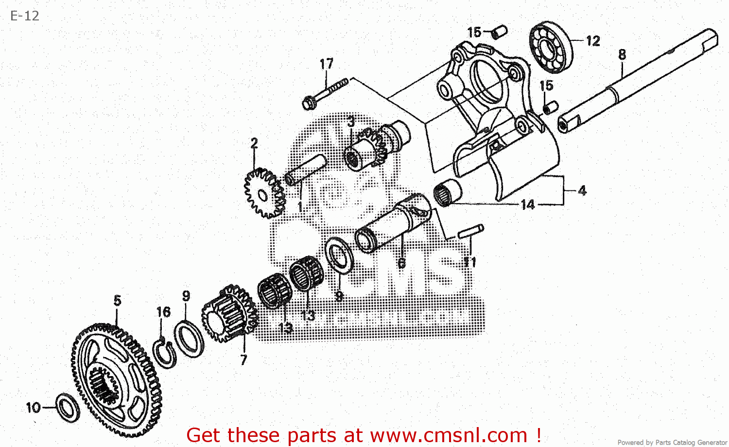 Honda GL1500SE 1997 (V) JAPAN SC22-104 E-12 - buy E-12 spares online