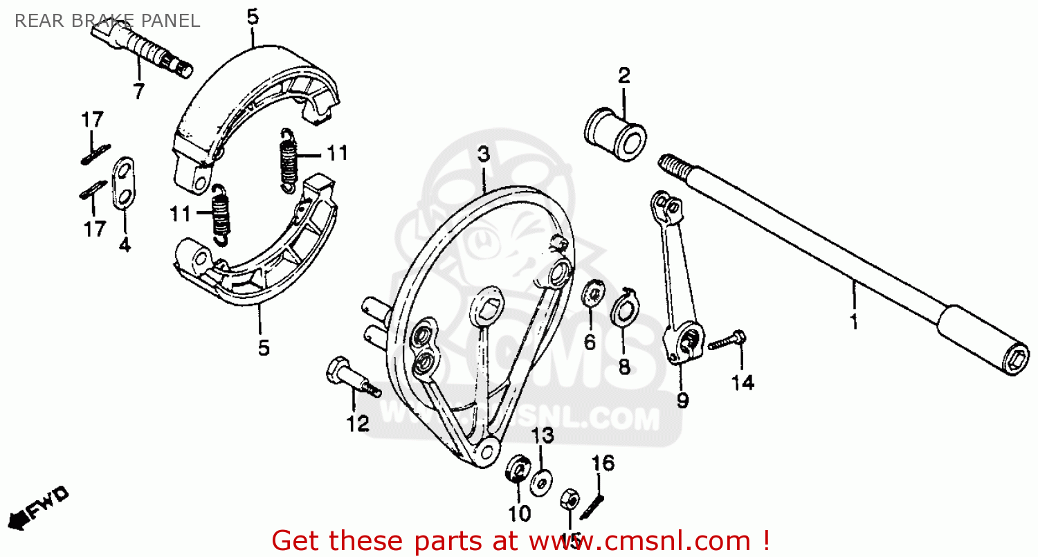 Honda GL650 SILVERWING 1983 (D) USA parts lists and schematics