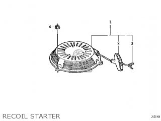 Honda GSV190A\N1G7\14Z2D403 parts lists and schematics