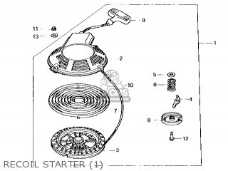 Honda GV100K1\N1R2\13ZG1IE1 parts lists and schematics