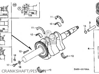 Honda GX360K1\SKM2\18ZA01E6 parts lists and schematics