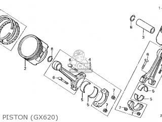 Honda GX620\VXE8\14ZJ11E2 parts lists and schematics