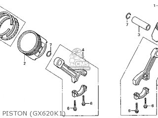 Honda GX620\VXE8\14ZJ11E2 parts lists and schematics