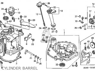 Honda GXV140\N1EA\14ZG90E4 parts lists and schematics