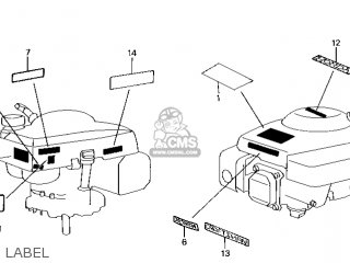 Honda Honda GXV140\N1EA\14ZG90E4 parts lists and schematics