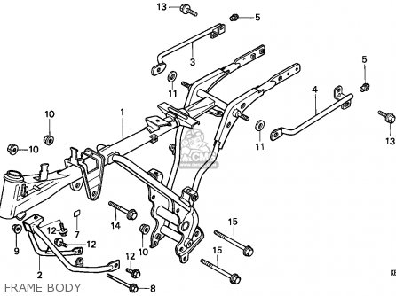 Honda Honda H100S 1988 (J) ENGLAND parts lists and schematics