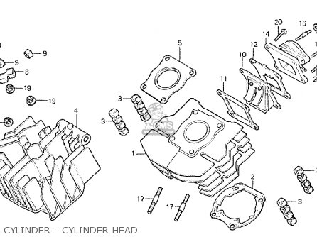 Honda Honda MB50 MB5 1979 (Z) JAPANESE HOME MARKET parts lists and ...
