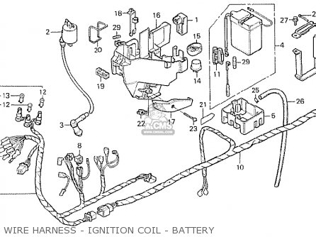 Honda Honda MB50 MB5 1979 (Z) JAPANESE HOME MARKET parts lists and ...