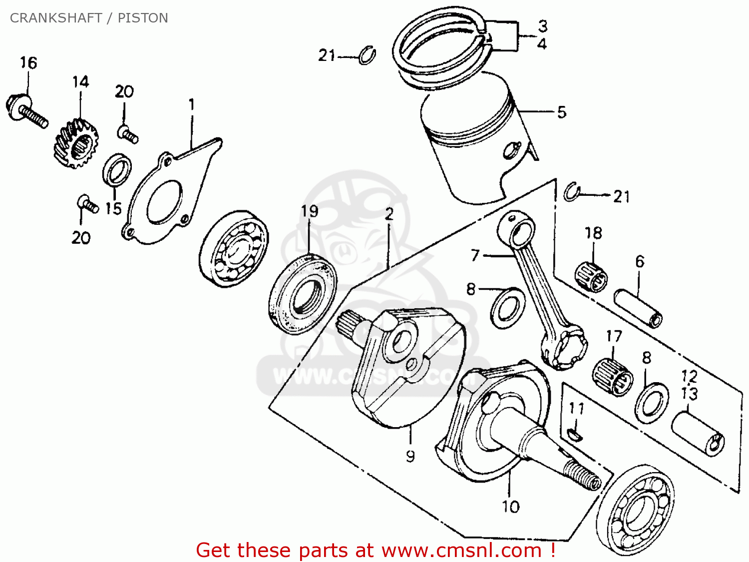 Honda MR175 ELSINORE 1976 USA parts lists and schematics