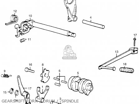 Honda MR50 ELSINORE 1974 K0 USA parts lists and schematics
