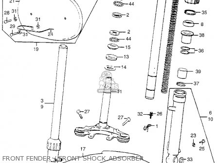 Honda MR50 ELSINORE 1975 K1 USA parts lists and schematics