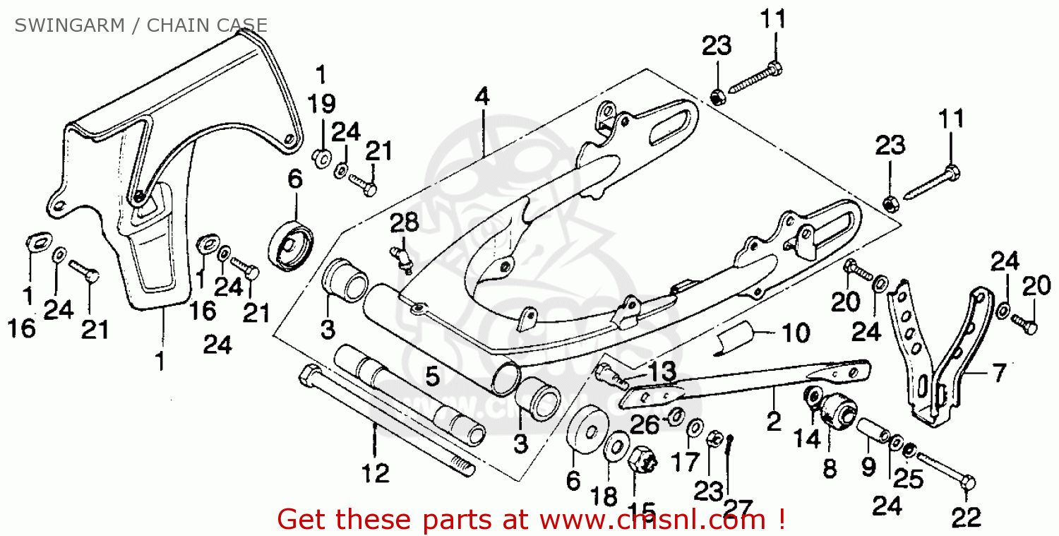 Honda MT250 ELSINORE 1975 K1 USA parts lists and schematics
