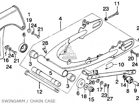 Honda MT250 ELSINORE 1975 K1 USA parts lists and schematics