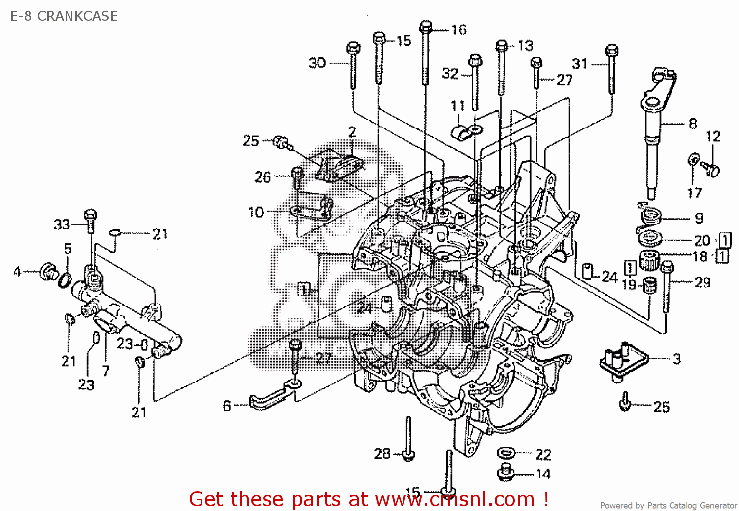 Honda Honda MVX250F 1983 (D) parts lists and schematics