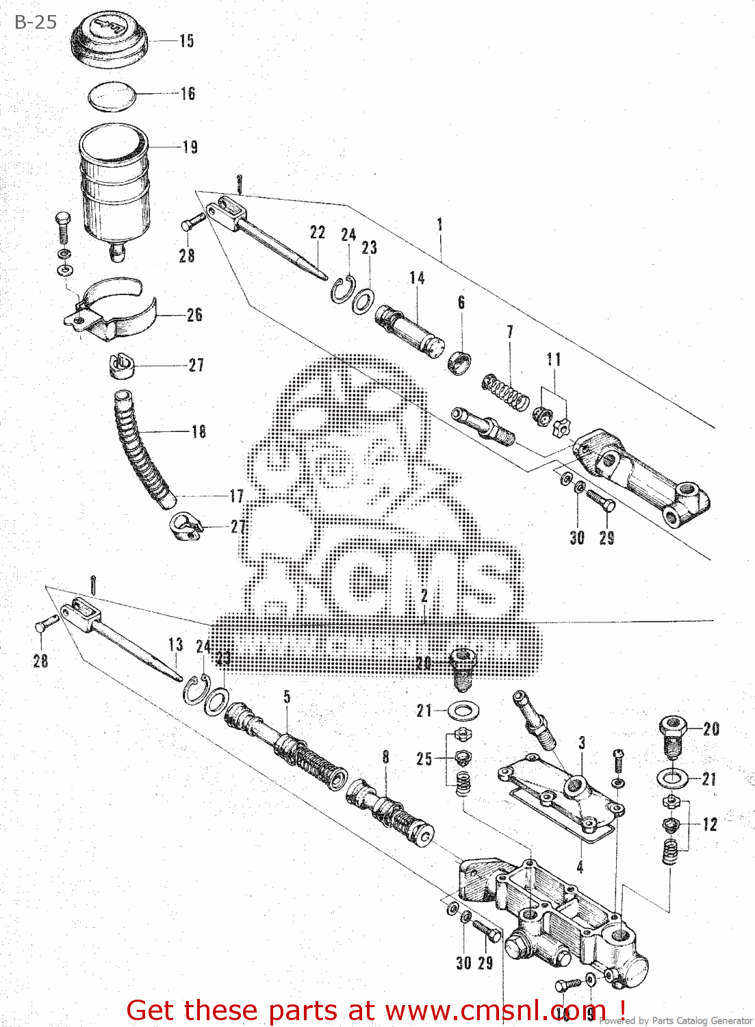 Honda Honda N1300 1969 JDM 77 parts lists and schematics