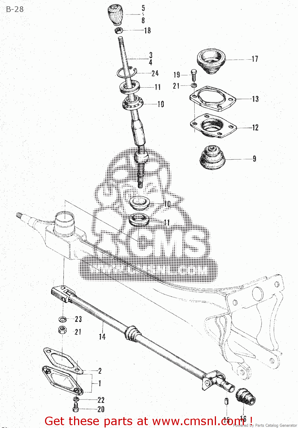 Honda Honda N1300 1969 JDM 77 parts lists and schematics