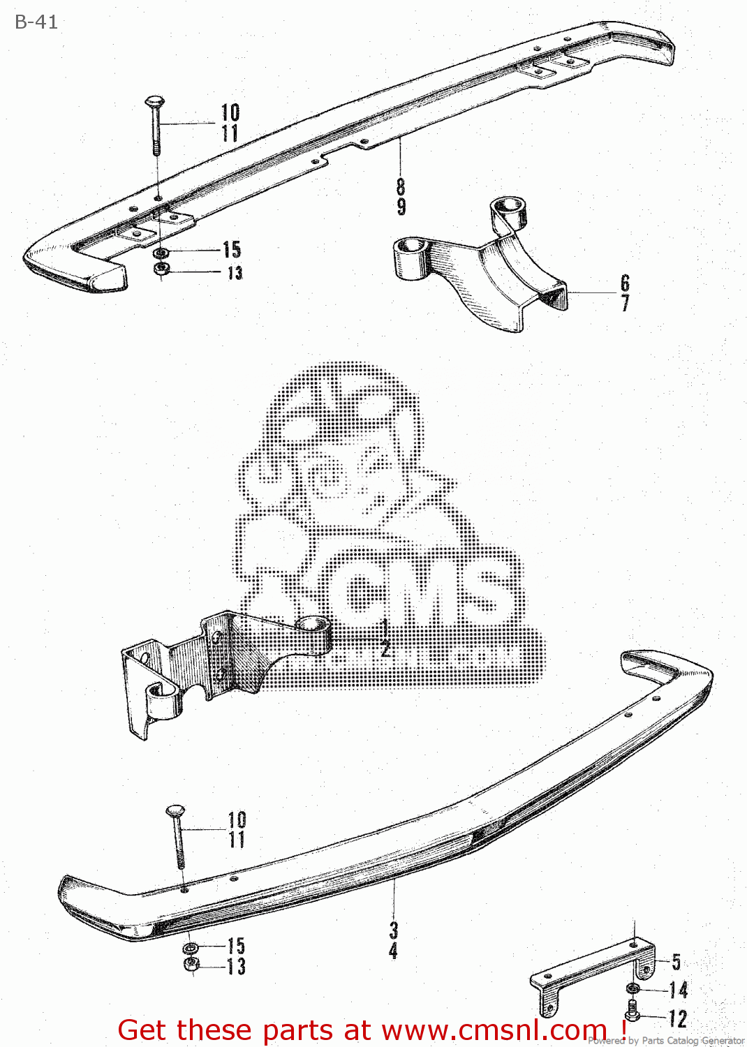 Honda N1300 1969 JDM 77 parts lists and schematics