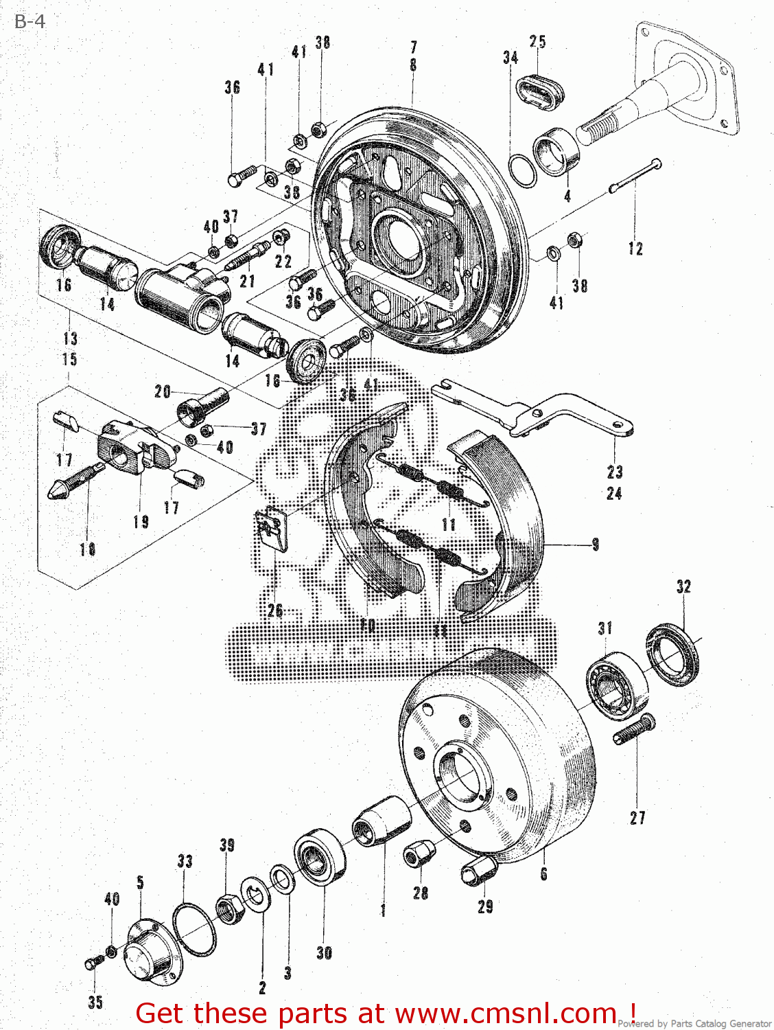 Honda N1300 1969 JDM 77 parts lists and schematics