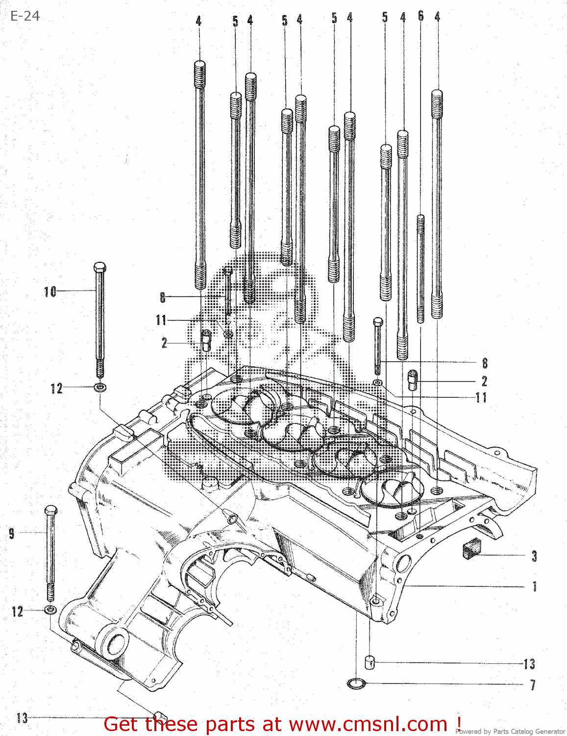 Honda N1300 1969 JDM 77 E-24 - buy E-24 spares online