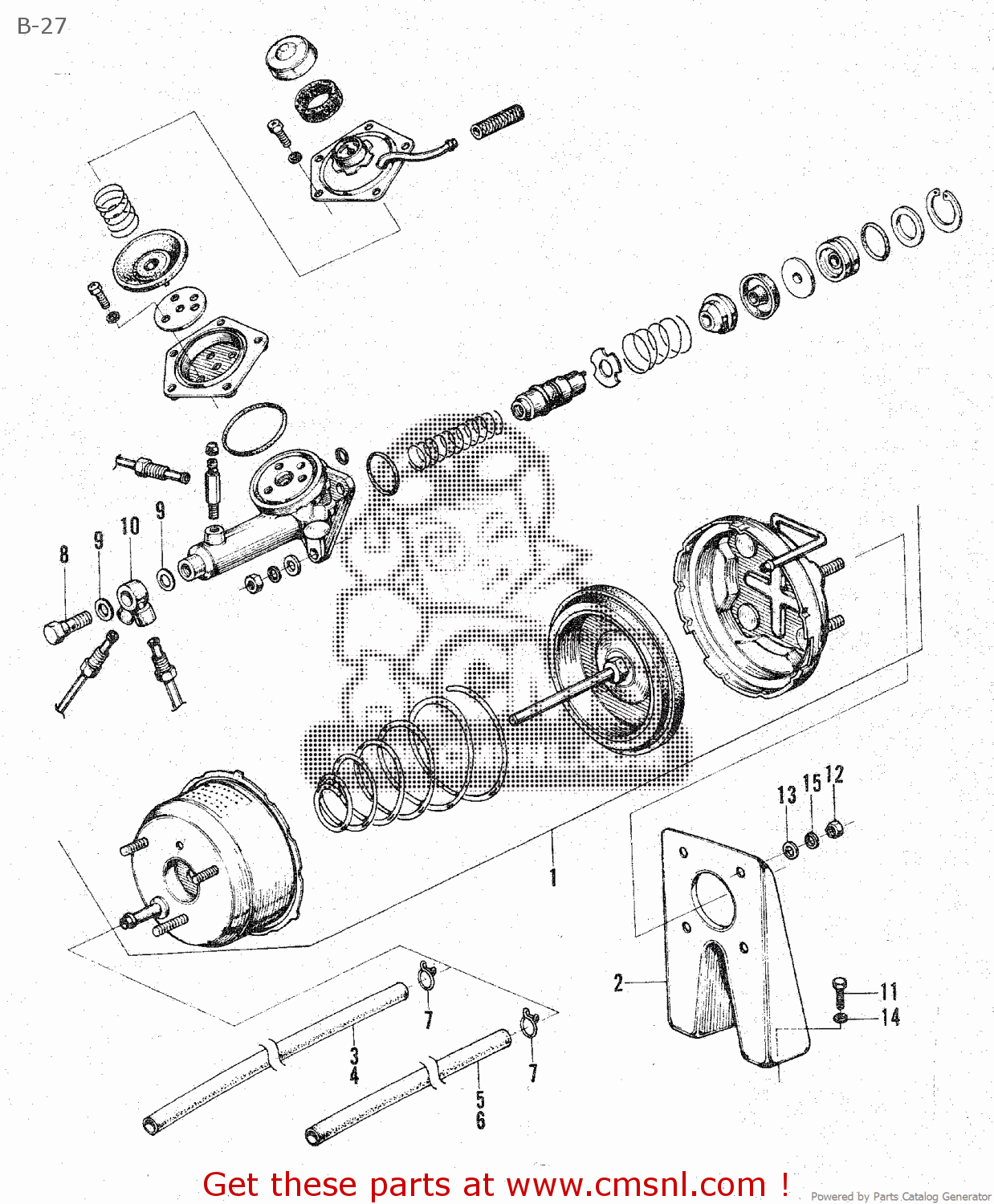 Honda N1300 1969 JDM 99 B-27 - buy B-27 spares online