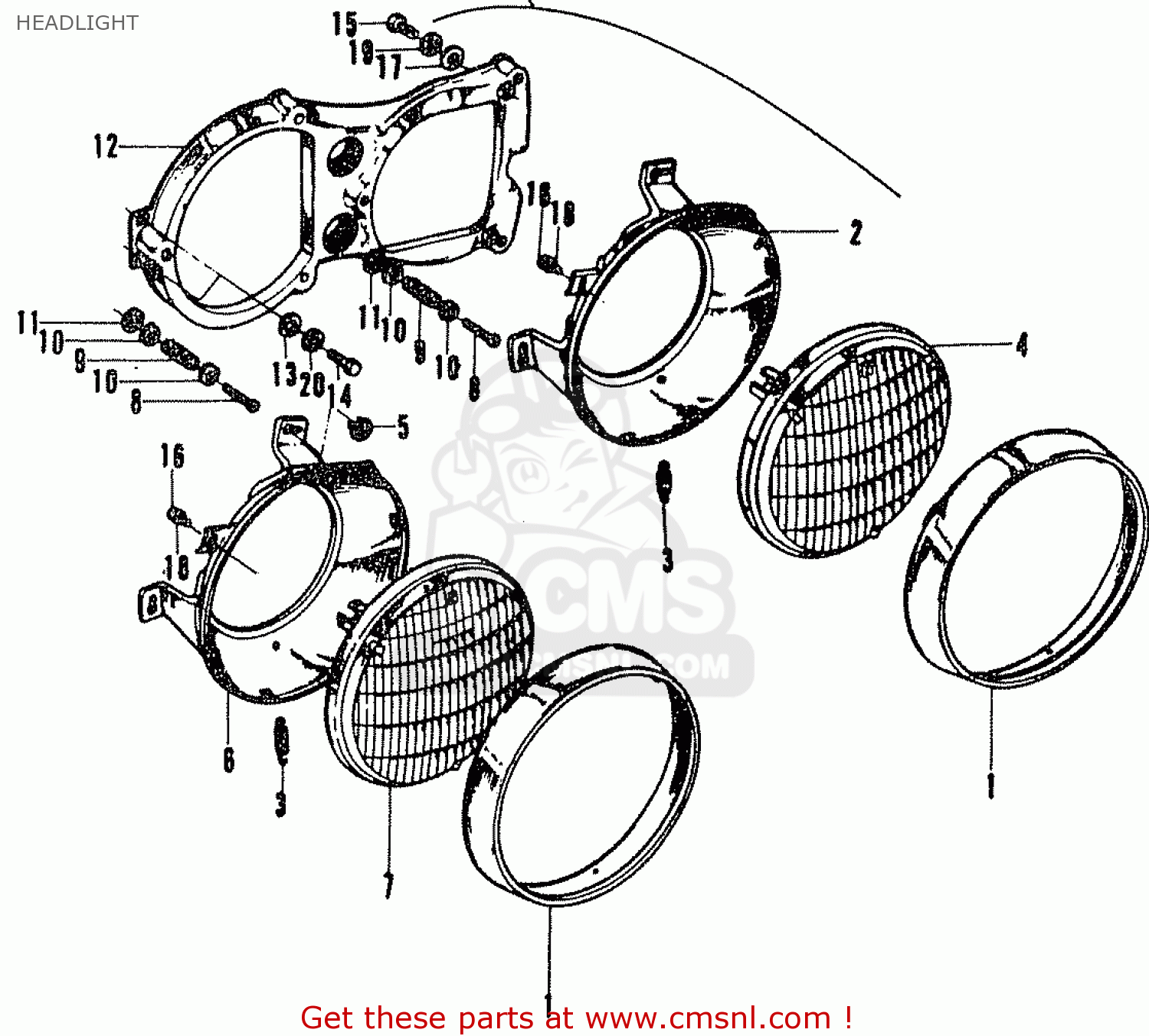 Honda N1300 COUPE 99 9 SERIES (KU KQ KT) parts lists and schematics