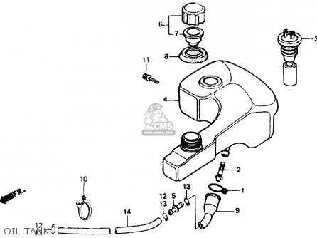 Honda Honda NB50 AERO 50 1986 (G) USA parts lists and schematics