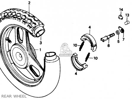 Honda Honda NB50 AERO 50 1986 (G) USA parts lists and schematics