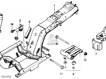 Honda NB50 AERO 50 1987 (H) USA parts lists and schematics