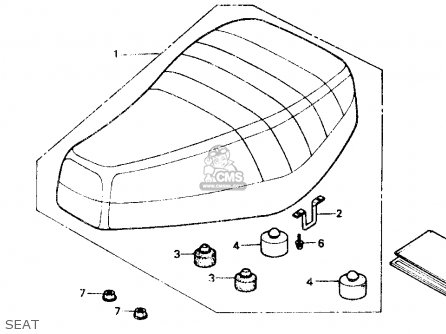 Honda NB50 AERO 50 1987 (H) USA parts lists and schematics